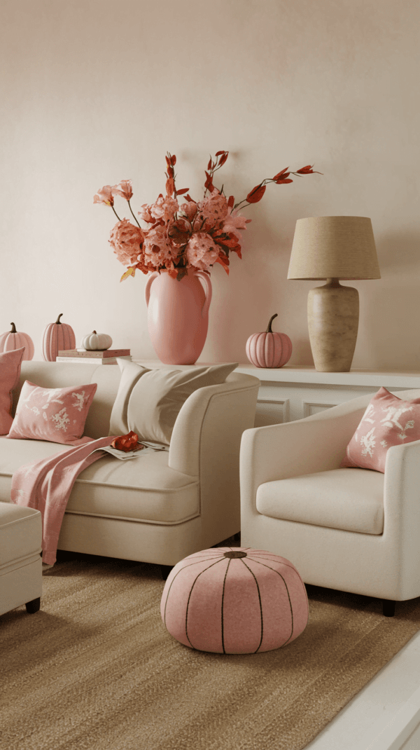 20 Embracing Pink Fall Decor: A Guide to with a Twist