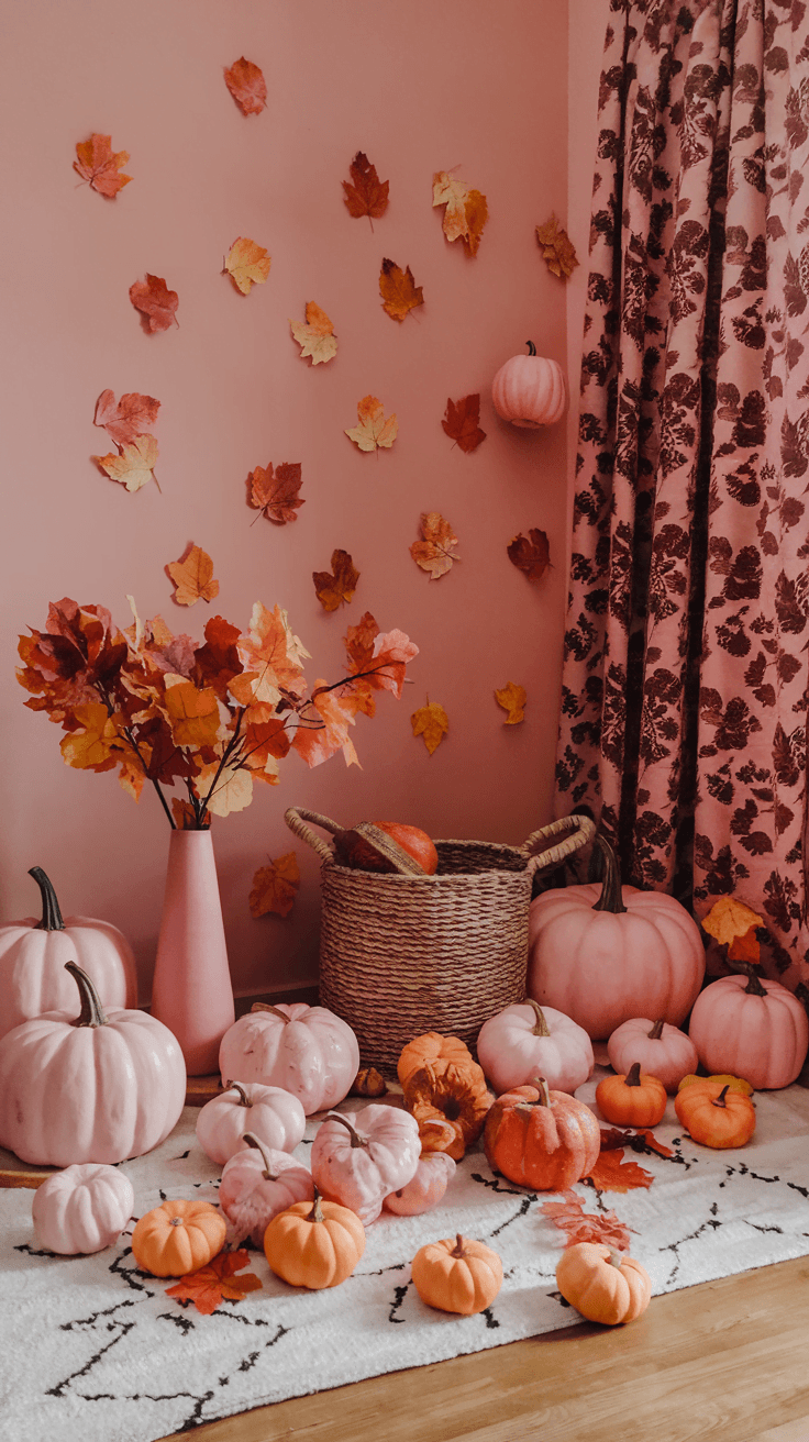 20 Embracing Pink Fall Decor: A Guide to with a Twist